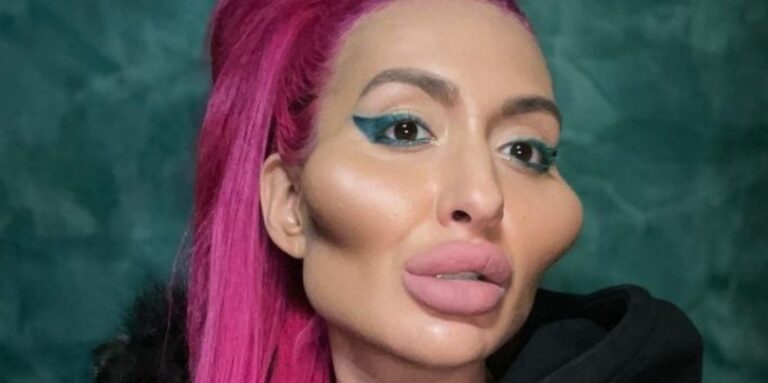 The woman renowned for her prominent cheekbones has revealed her pre ...
